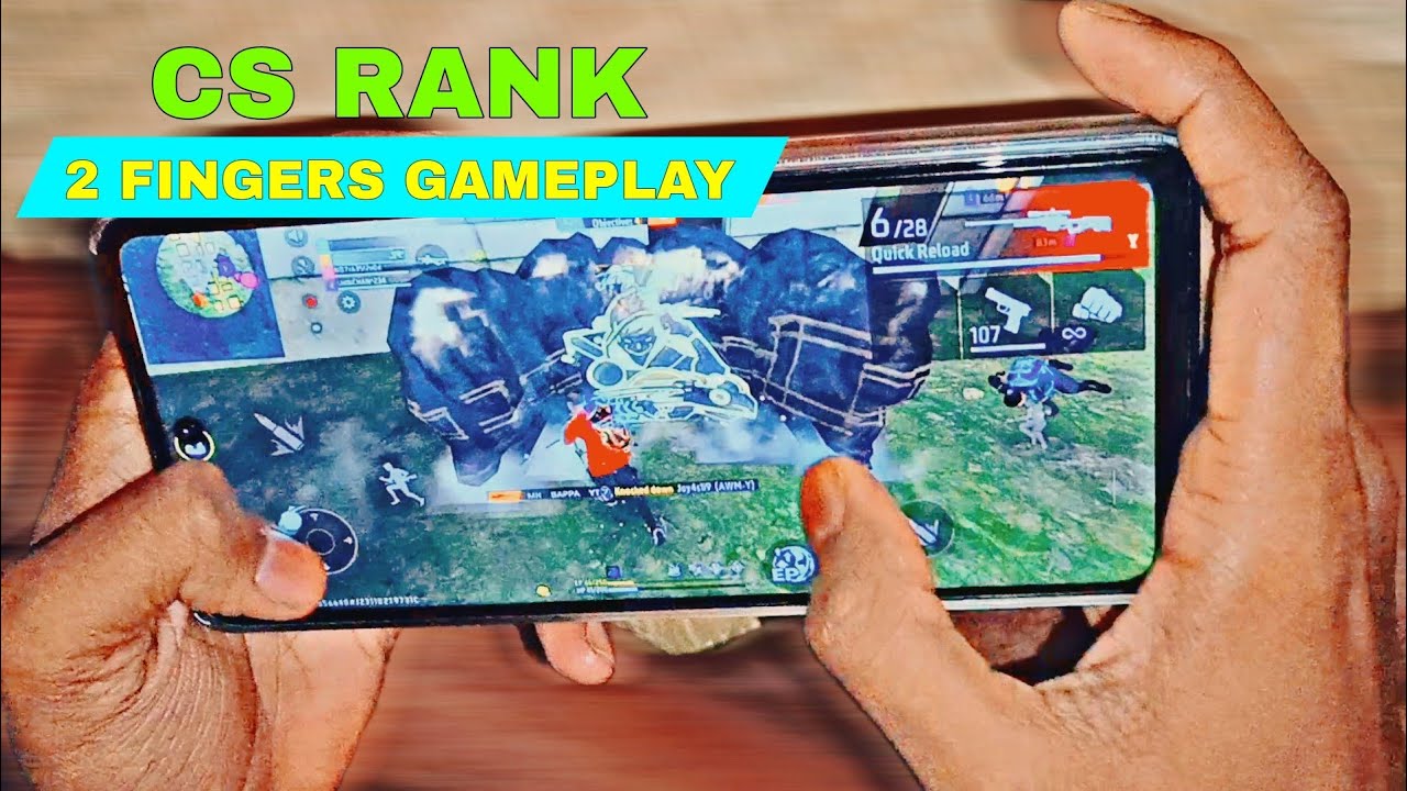 CS RANK MATCH 2 FINGERS GAMEPLAY AND MOVEMENT 😡😈 FREE FIRE 🔥 - YouTube