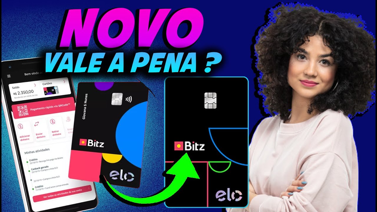 🛑 BITZ _ CONTA COM CARTÃO DE DÉBITO E CARTÃO DE CREDITO (COMO CONSEGUIR ...