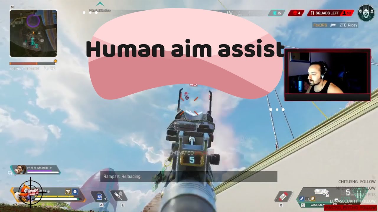 FoxDPS human aimbot montage | mouse aim assist - YouTube