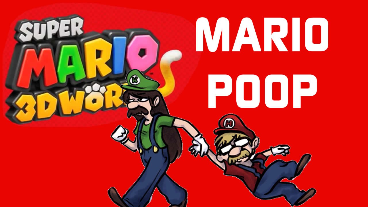 Mario Poops and Rocket Ship of Loser | Super Mario 3D World with Hank ...