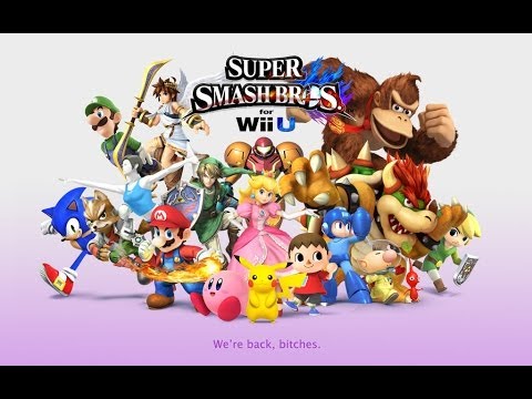 Super Smash Bros 4 'E3 2013 Trailer' - All SSB4 Characters So Far 2014 ...