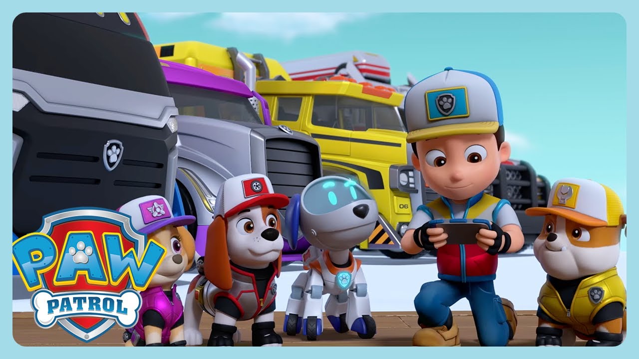 Paw Patrol - Ice Road Trucks | WildBrain Zoo | Cartoons for Kids - YouTube