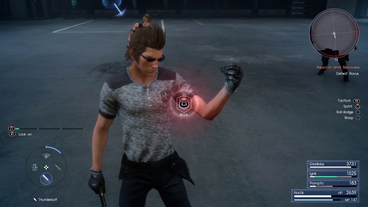 Ravus Boss Fight - Final Fantasy XV - YouTube