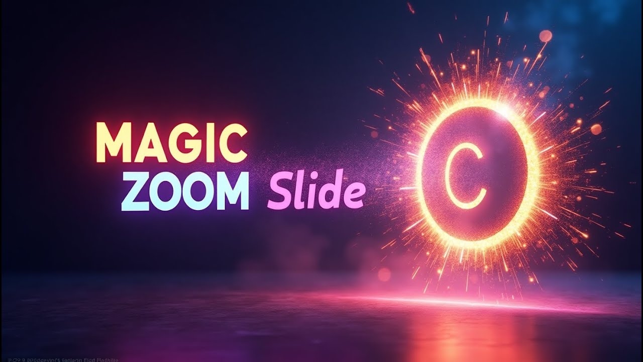 Create magic slide with Zoom function in PPT - YouTube