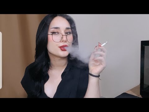 SMOKING ROLEPLAY | your dream of watching your teacher smoke in front of you became true 👩‍🏫🚬