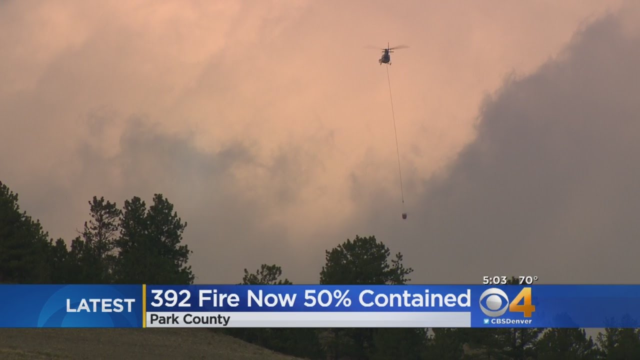 Campers Evacuated, Structures Threatened In 392 Fire - YouTube