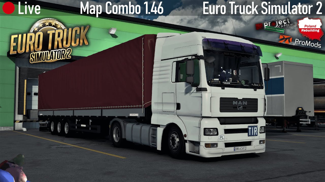 Ets2mp Live Map Home Mapa Slovenska Pre ETS2