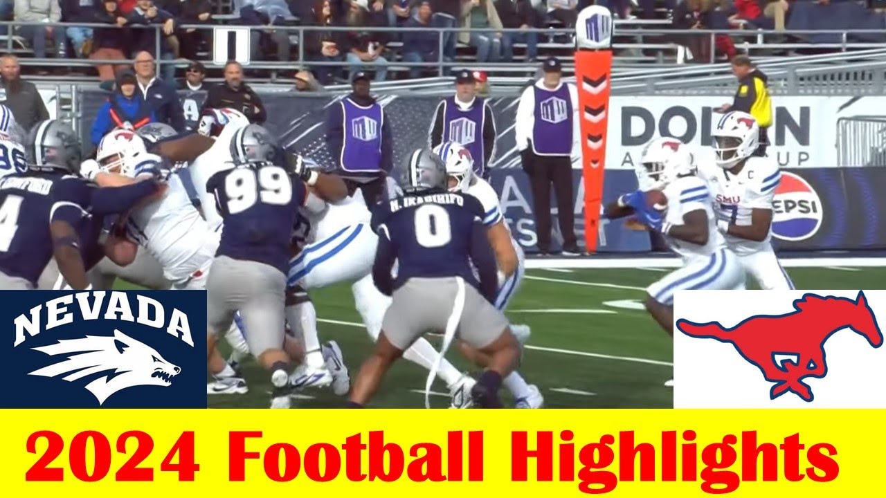 SMU vs Nevada Football Game Highlights, August 24 2024 - YouTube