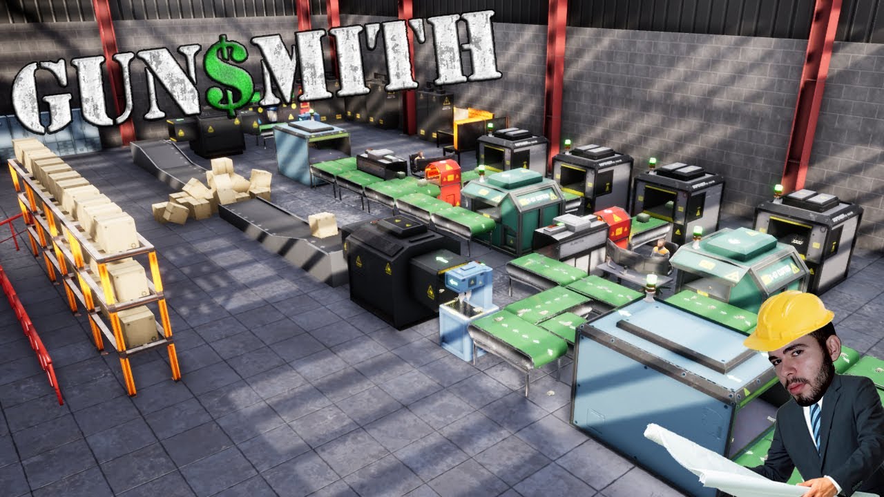 COMO CONSTRUIR UMA FÁBRICA DE ARMAS!!! 🔫 - GUNSMITH - (Gameplay / PC ...