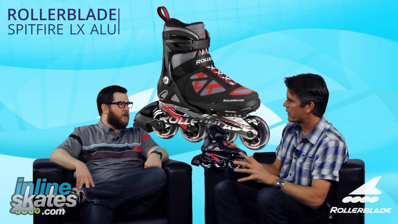 2016 Rollerblade Spitfire LX ALU Kids Inline Skate Overview by ...