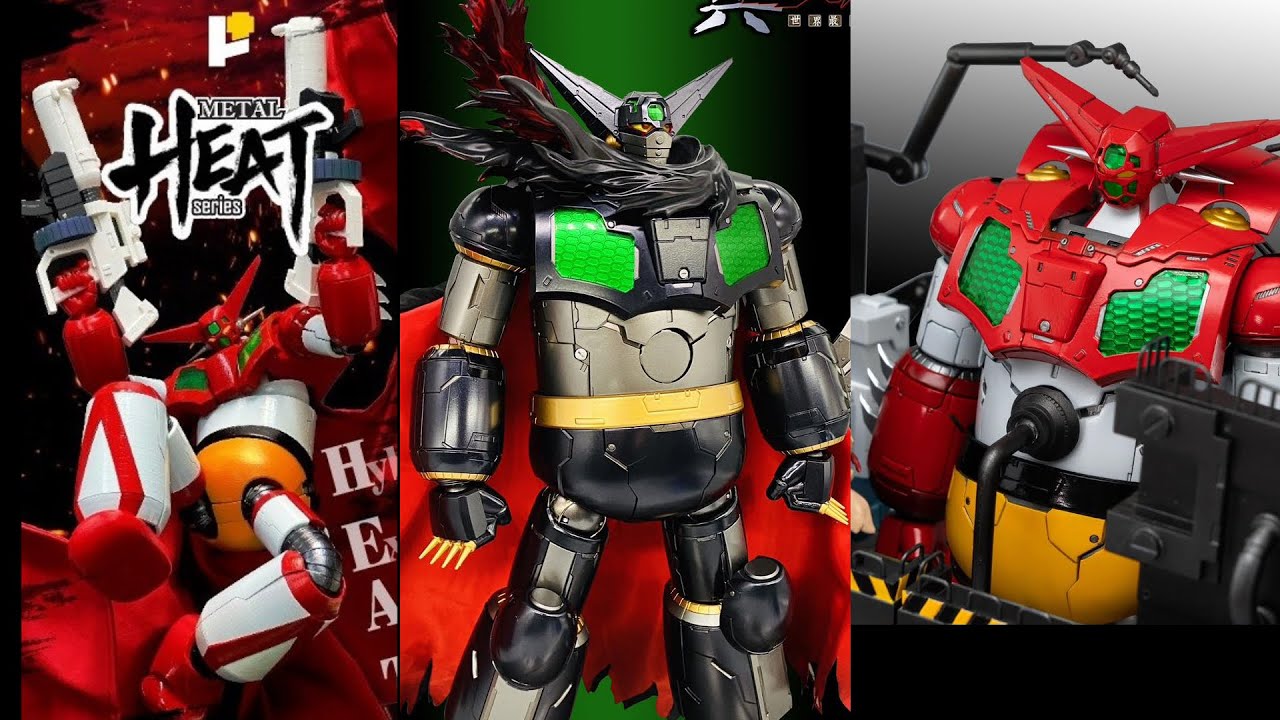 NEWS Sky x studio hall of armor - getter 1 black - pose plus getter 1 Armageddon - YouTube