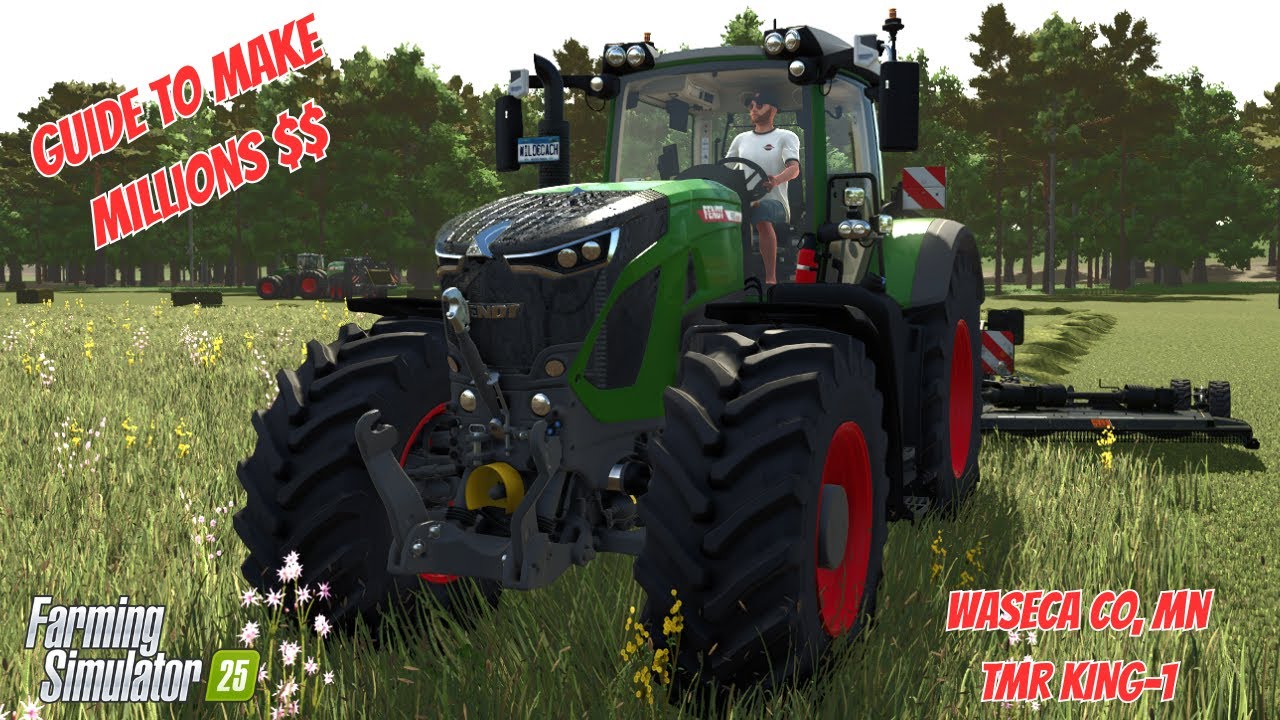 TMR KINGPIN | FS25 WASECA CO | LIVE 1 - YouTube