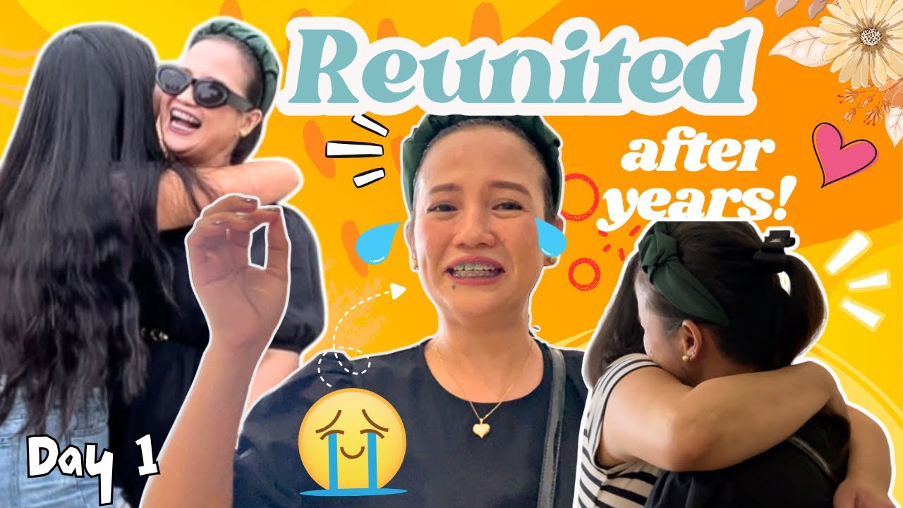 REUNITED AFTER 8 YEARS | My Family Finally Together Again ️😭 - YouTube