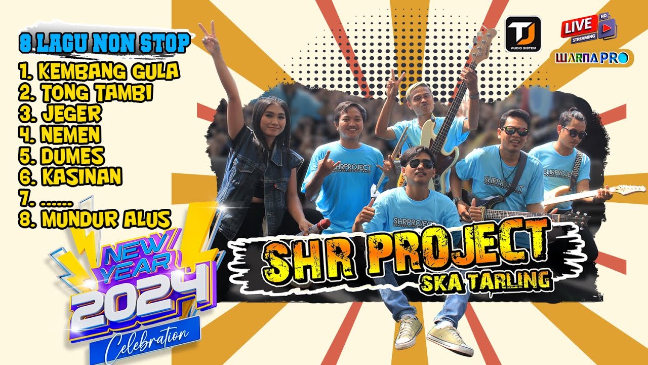 SHR Project, Nonstop 8 Lagu Terbaru - YouTube
