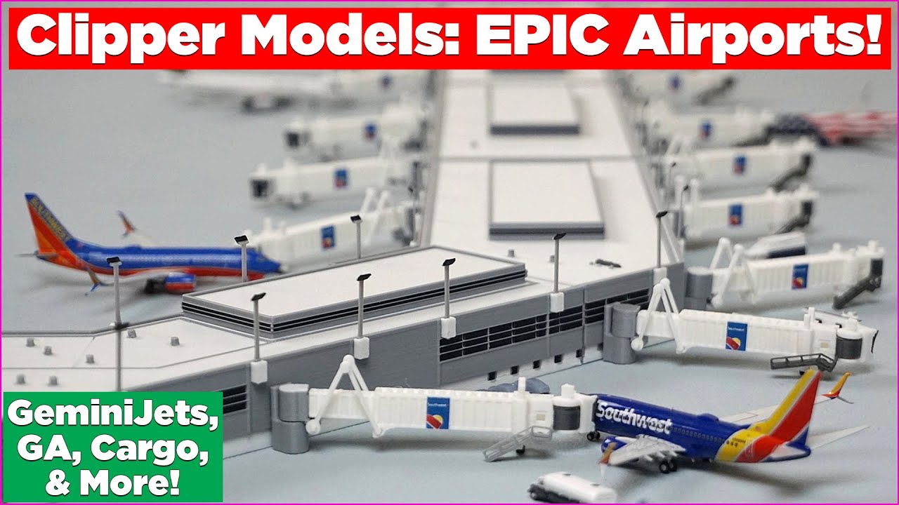 *EPIC* GeminiJets Airport: Clipper Models Unboxing from The Flying ...