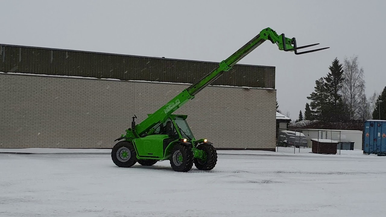 Merlo P28.8top - YouTube