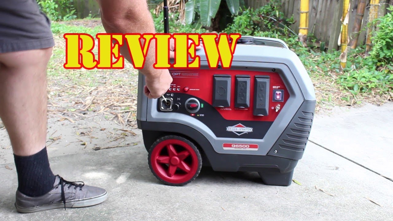 Review Briggs And Stratton 30675 Q6500 Inverter Generator Quiet Power ...