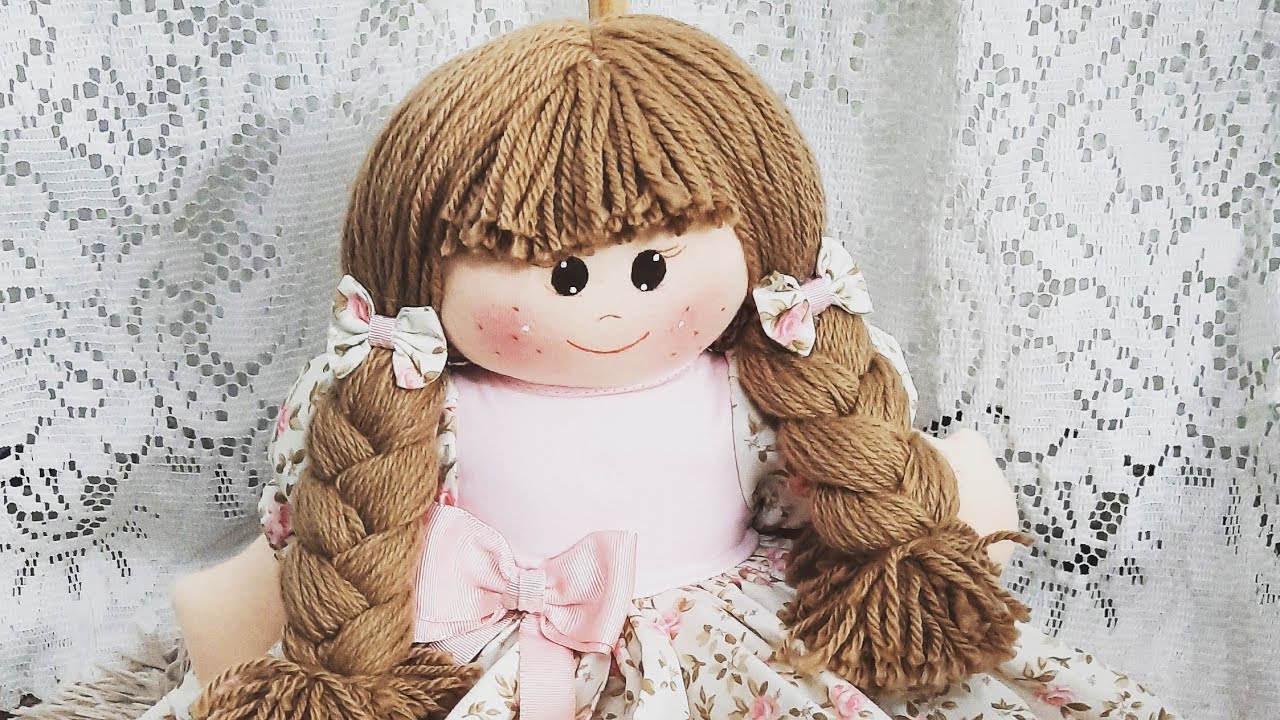 Boneca de pano!! - YouTube