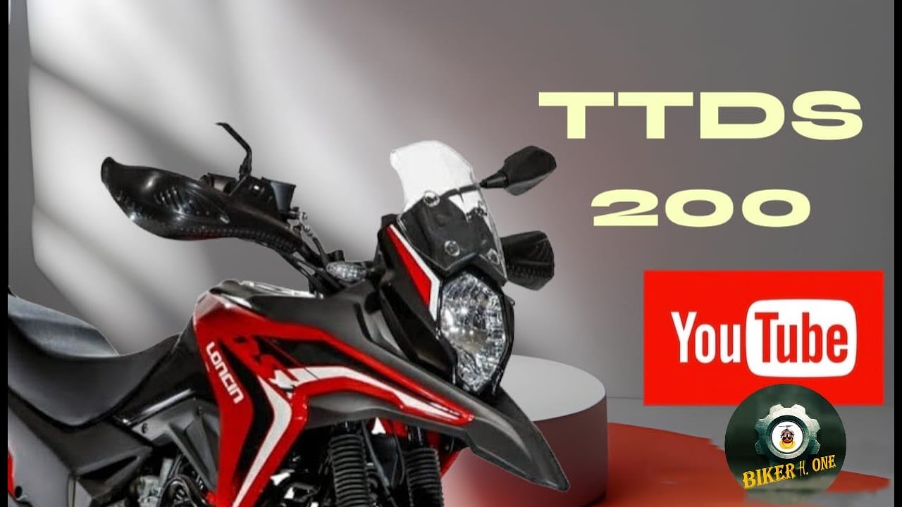 NUEVO MODELO TTDS 200 AKT 🏍️😎 - YouTube