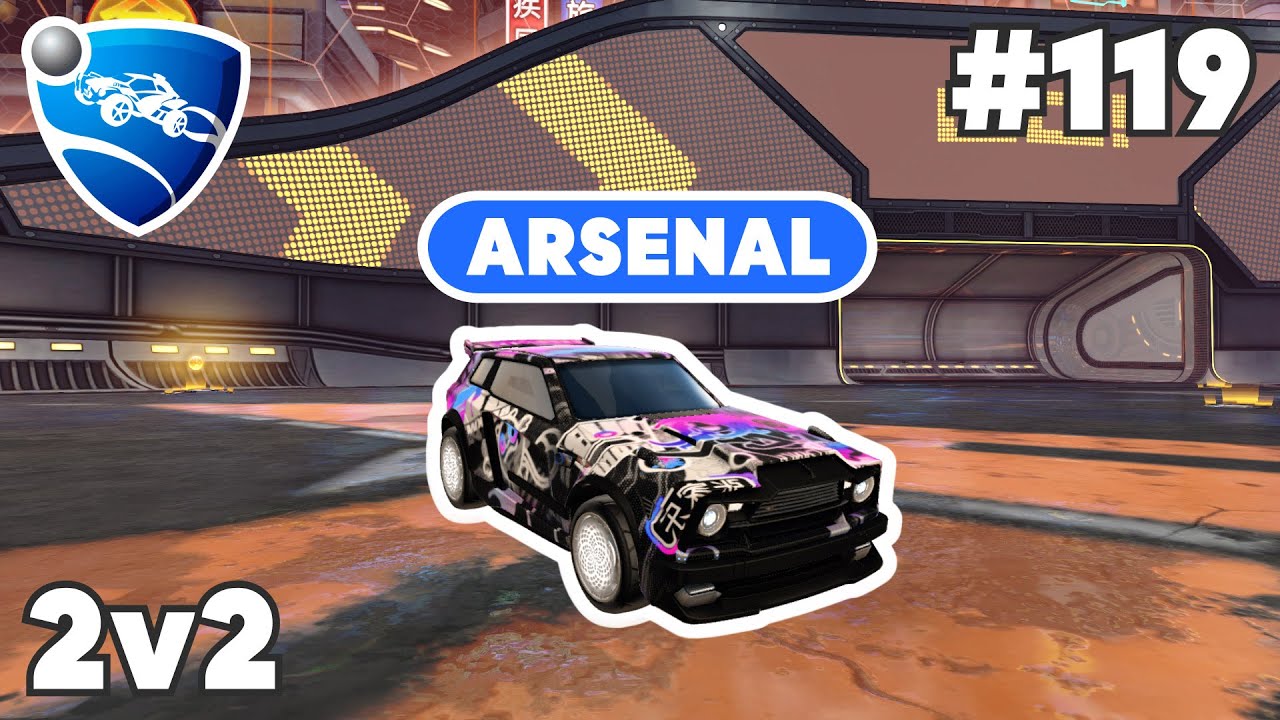 Arsenal Ranked 2v2 PRO Replay #119 - Rocket League Replays - YouTube