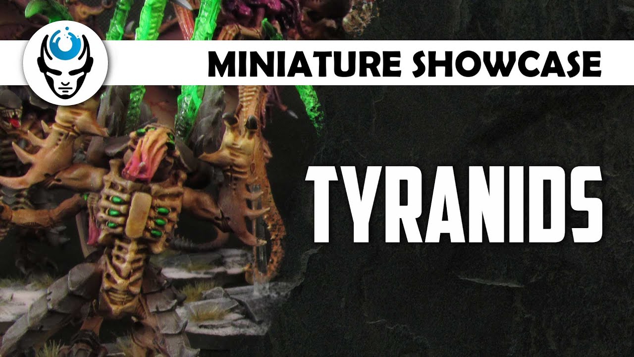 HIVE FLEET TITAN MINIATURE LVL 3 - TYRANID SHOWCASE - YouTube