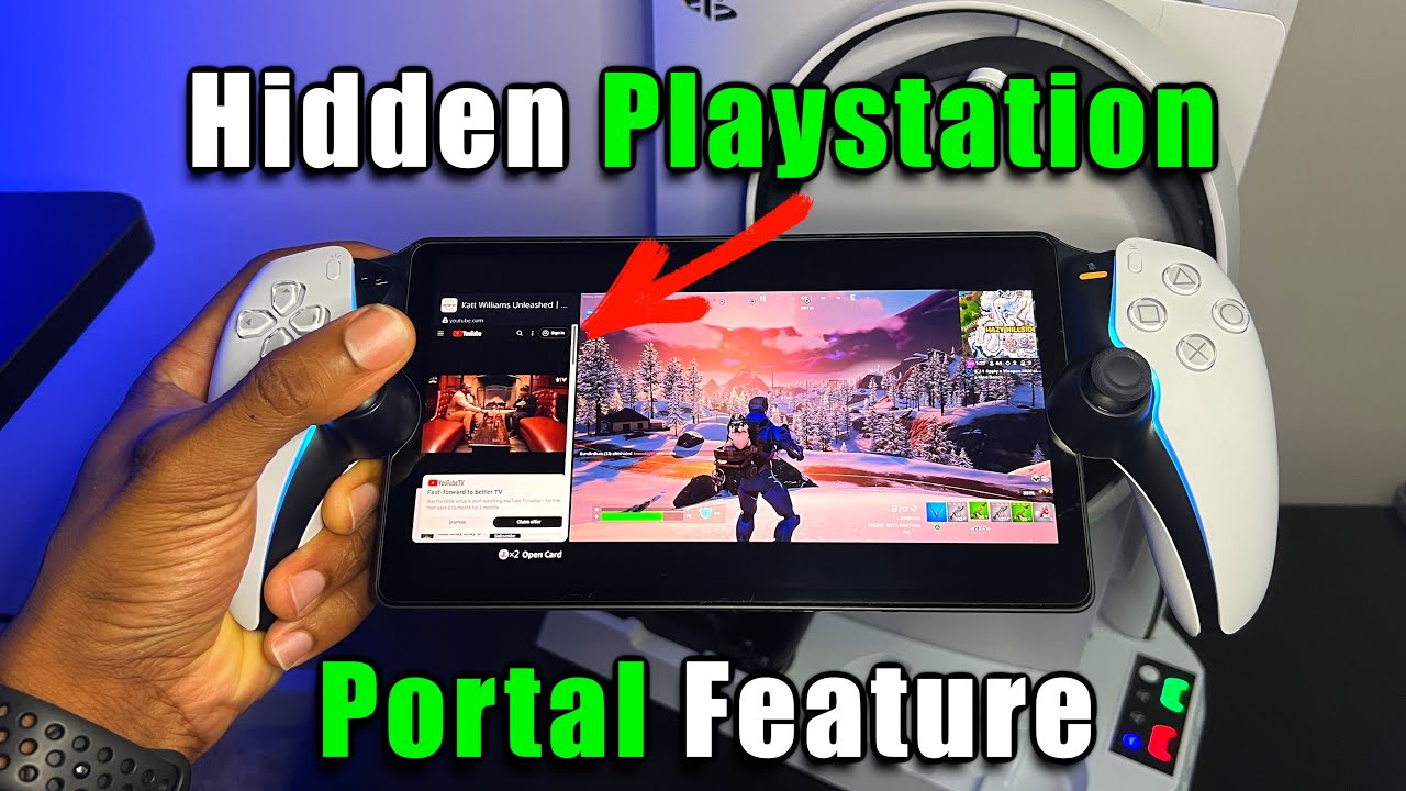 How To Watch/Stream Videos On The PlayStation Portal | Split Screen ...
