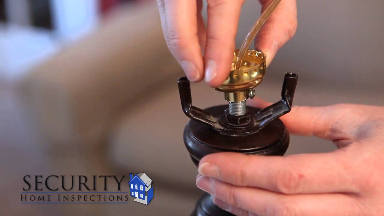 Rewiring a Lamp - YouTube