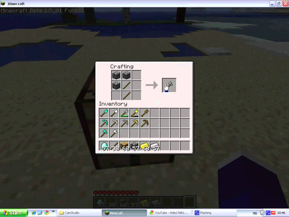 minecraft:eszközök - YouTube