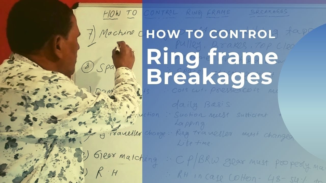 Ring frame breakage control - YouTube