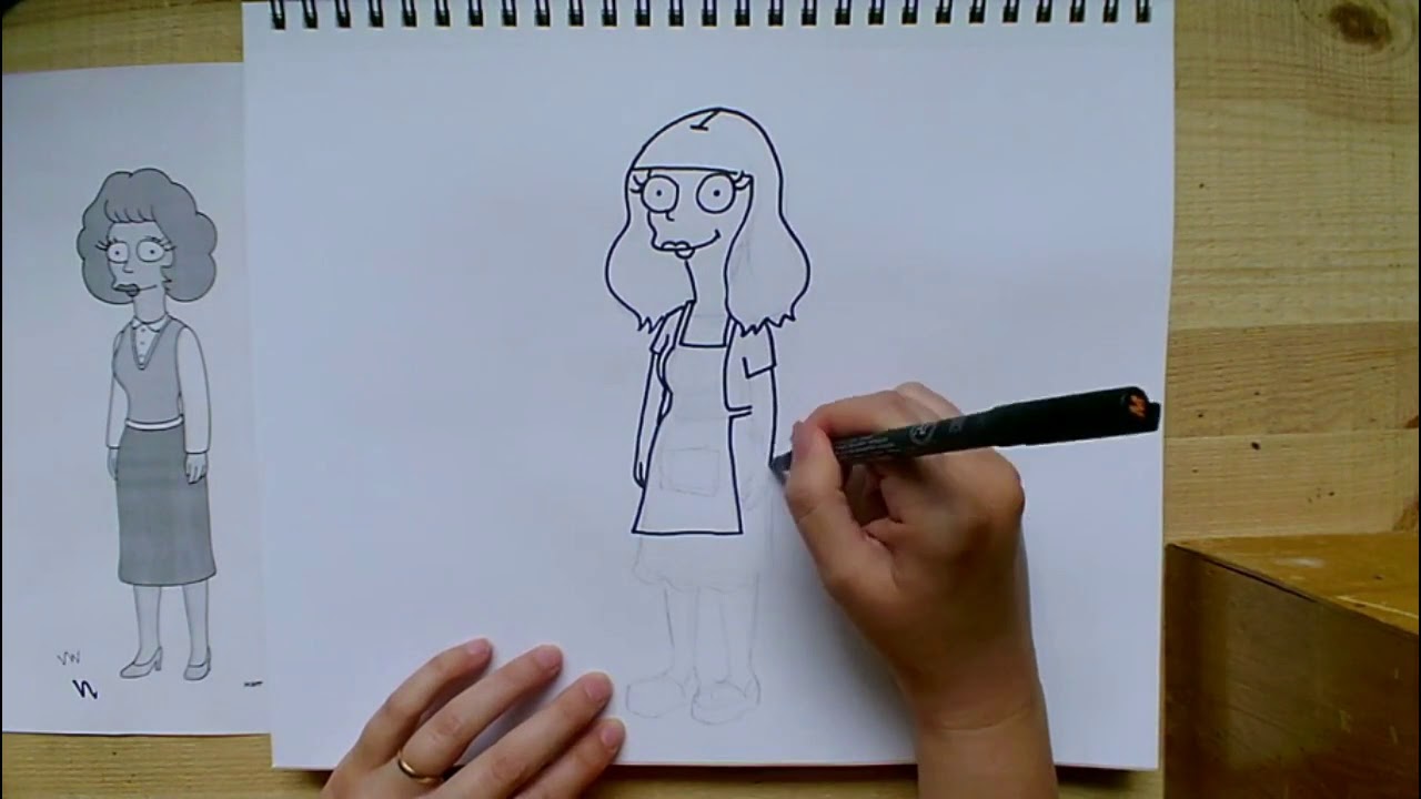 Draw Yourself as a Cartoon - YouTube