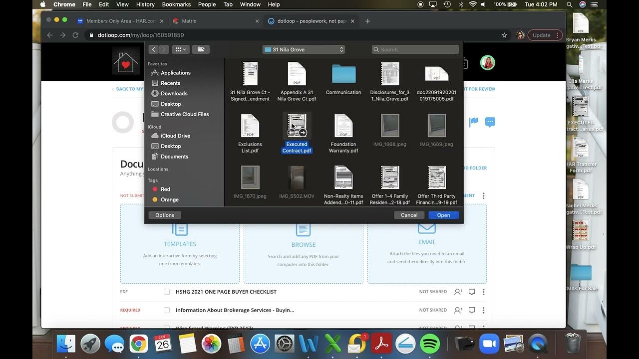 DOTLOOP - Separating Documents - YouTube