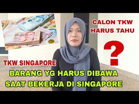 Barang apa saja yg harus dibawa saat kerja di Singapore ❓ Tkw Singapore @AsihNgawi