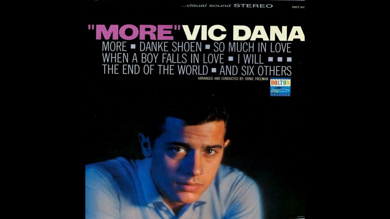 Vic Dana - I will - YouTube