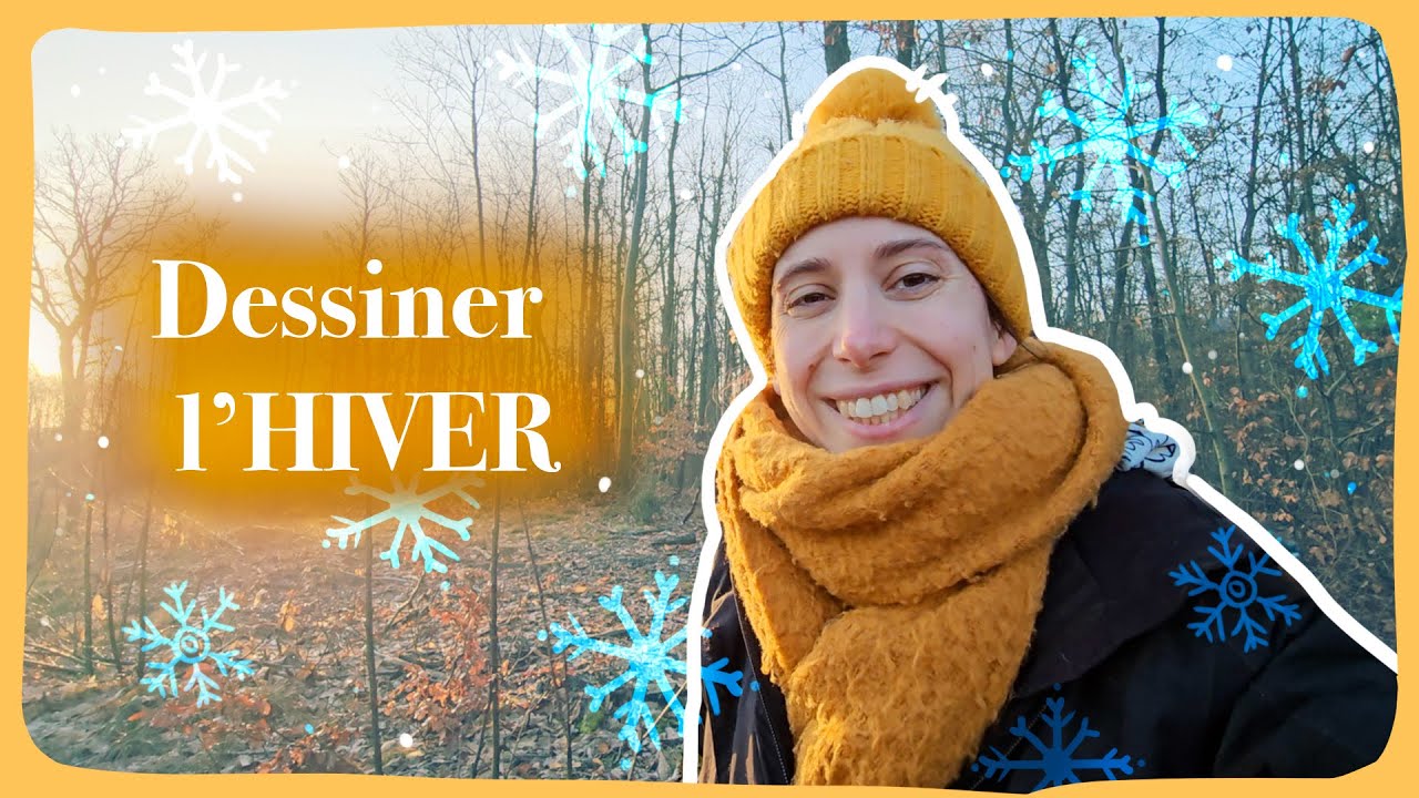 Dessiner l'Hiver ️ - YouTube