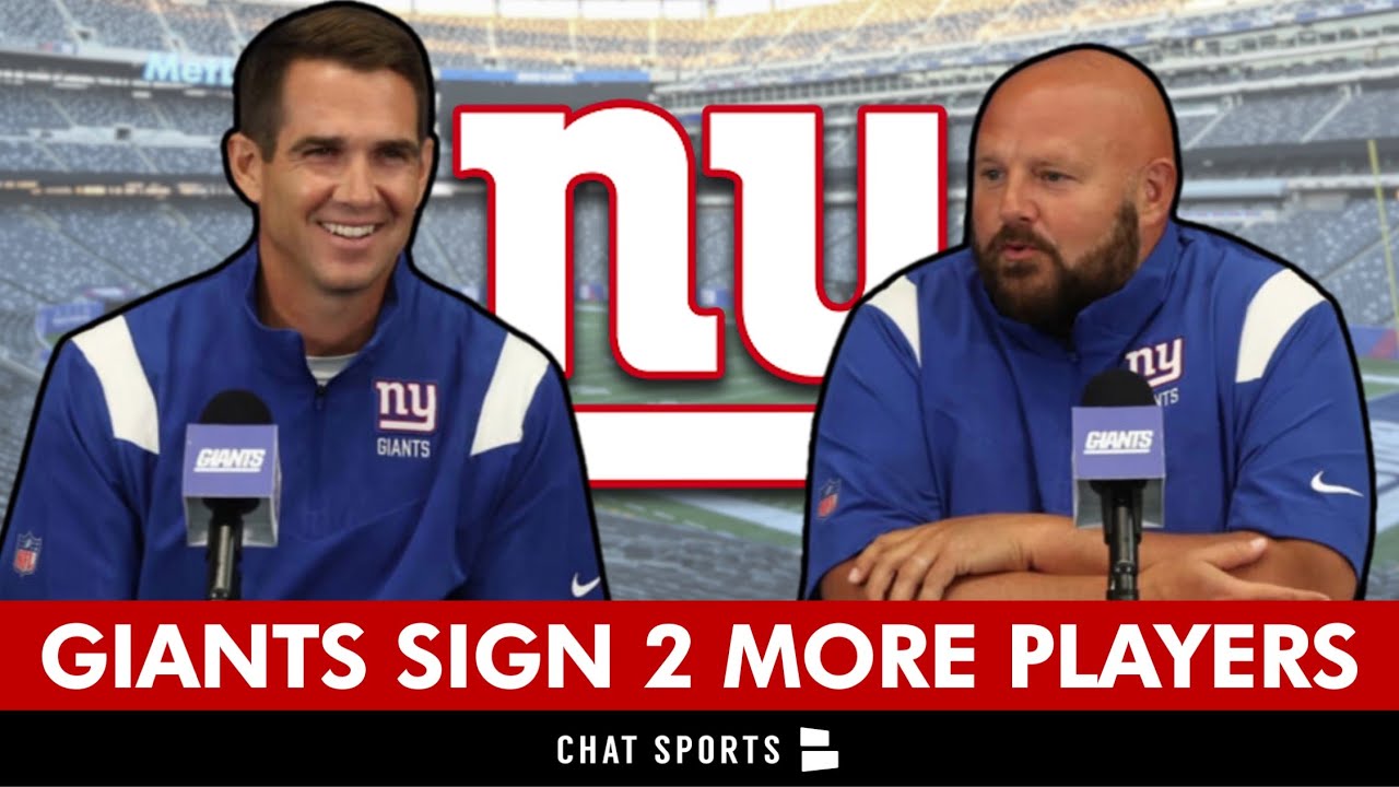🚨 Giants Sign 2 More Players In NFL Free Agency | New York Giants News ...