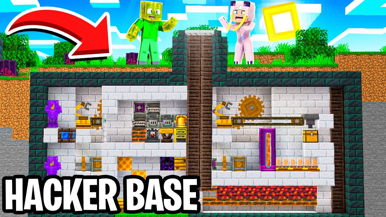 Untergrund HACKER BASE in Minecraft! Minecraft [Deutsch/HD] - YouTube