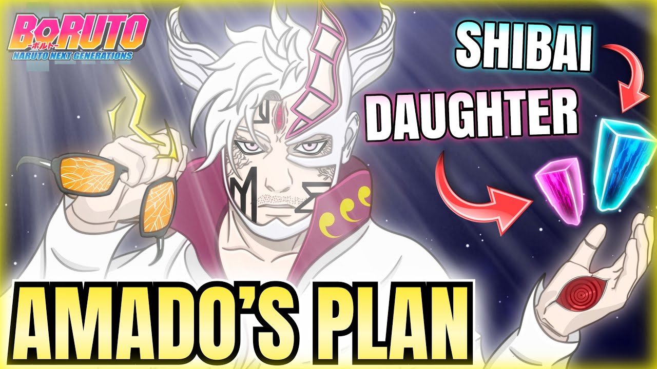 Shibai Ōtsutsuki Is The Main Villain = Amado ️His Daughter is The ...