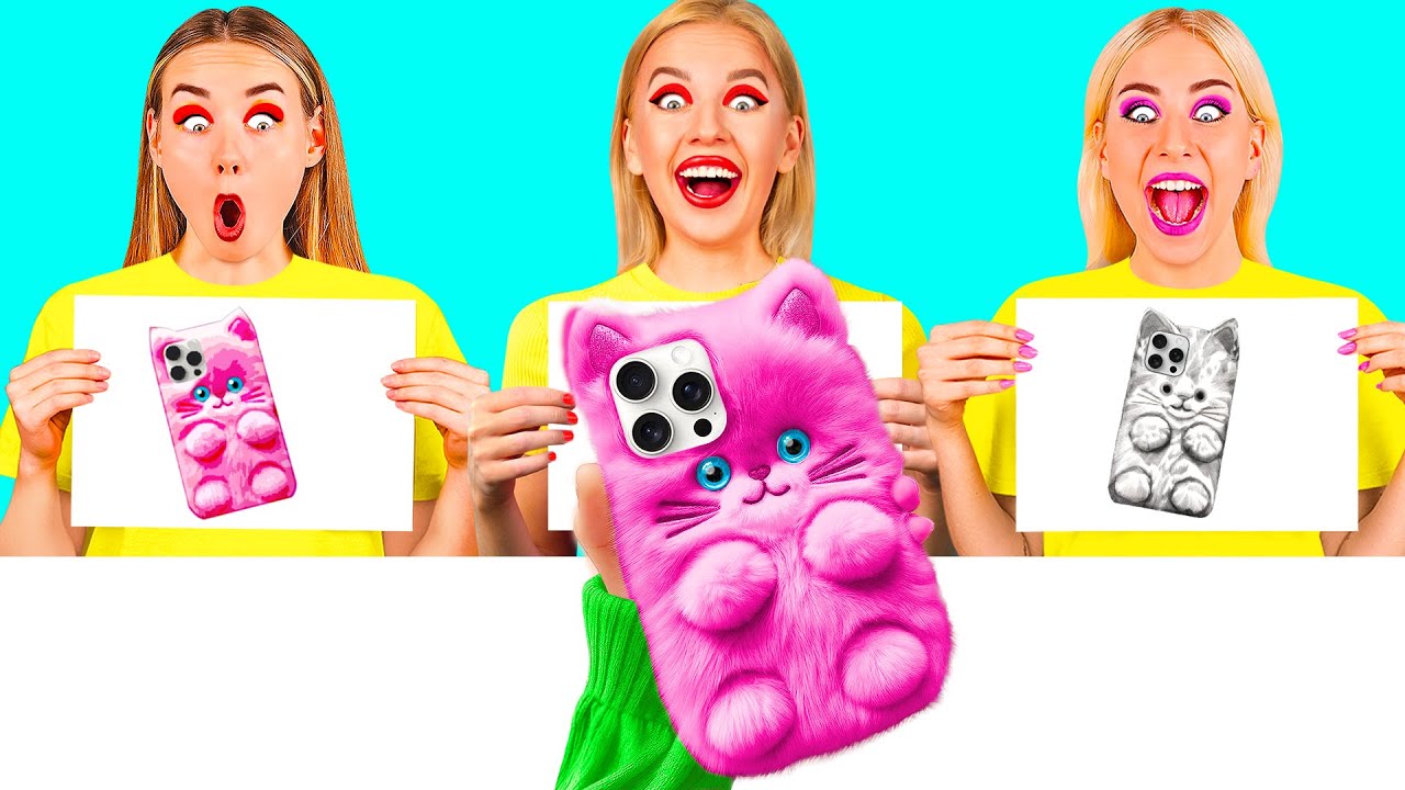 Who Draws it Better Take The Prize | Crazy Challenge by BooBoom - YouTube