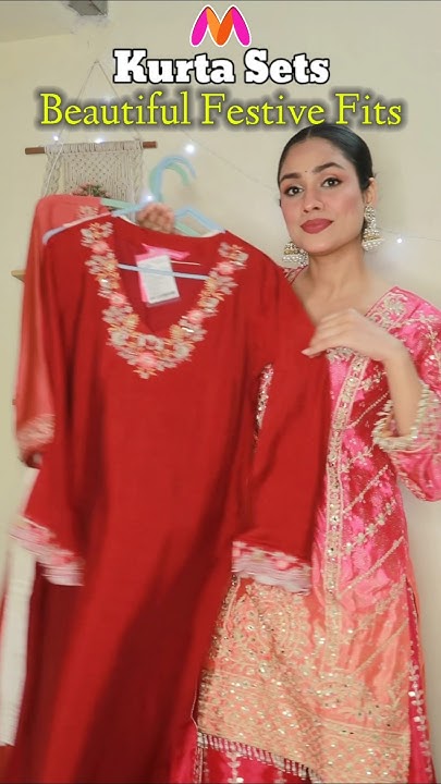 MYNTRA FESTIVE FINDS | Libas, varanga ,indo era kurta set haul | festive Anarkali for summer ...
