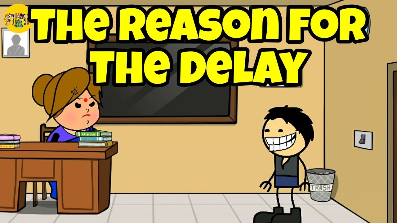 The Reason For The Delay | Funny English Cartoon | Kidoo Cartoon - YouTube