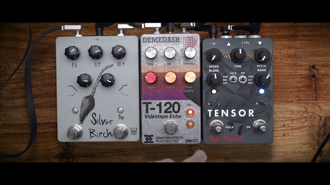 Tensor into T-120 into Silver Birch on Piano - YouTube