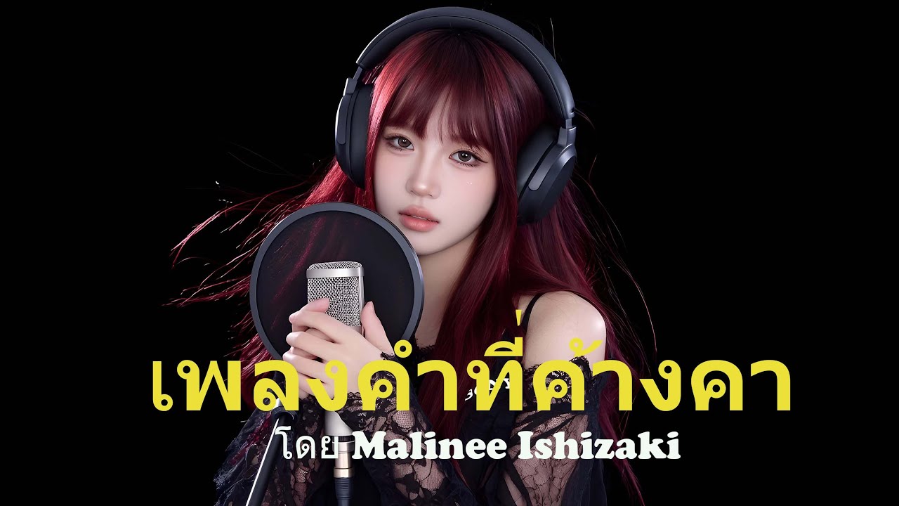 เพลง คำที่ค้างคา version 2 - Malinee Ishizaki - YouTube