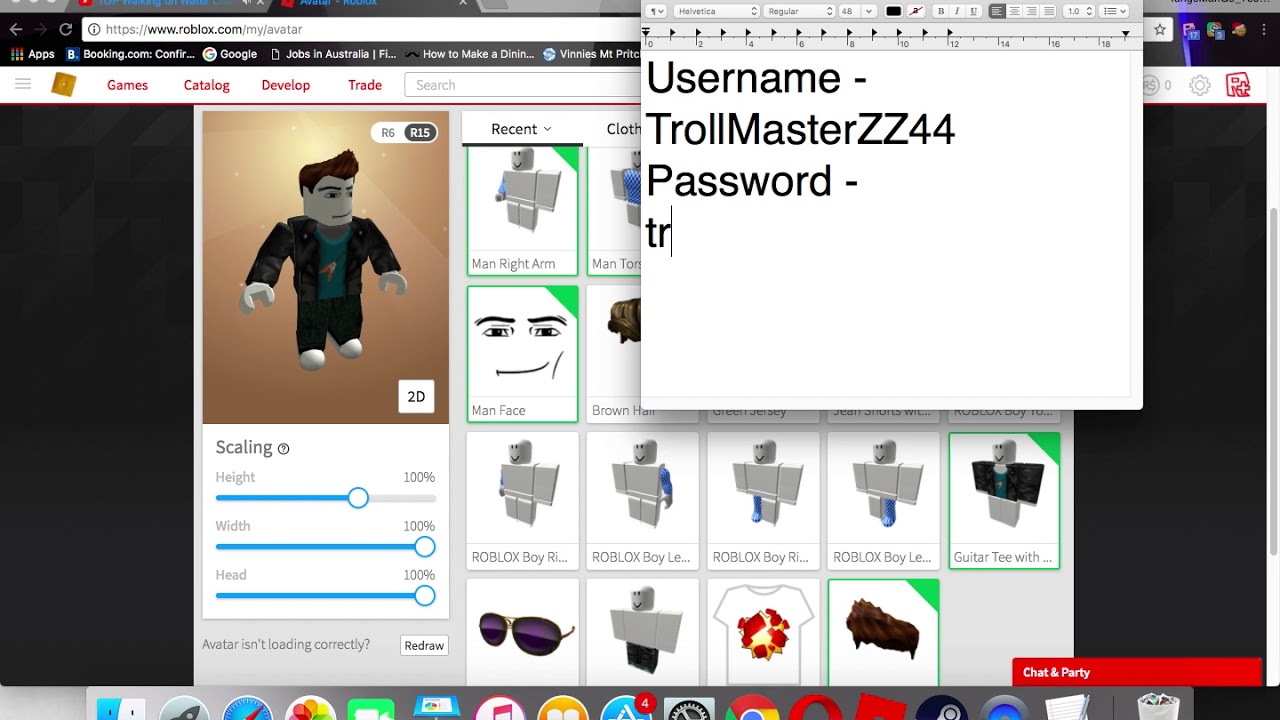 {2} FREE Trolling Account ROBLOX - YouTube
