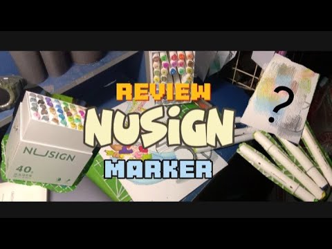 Review nusign marker terbaru - YouTube