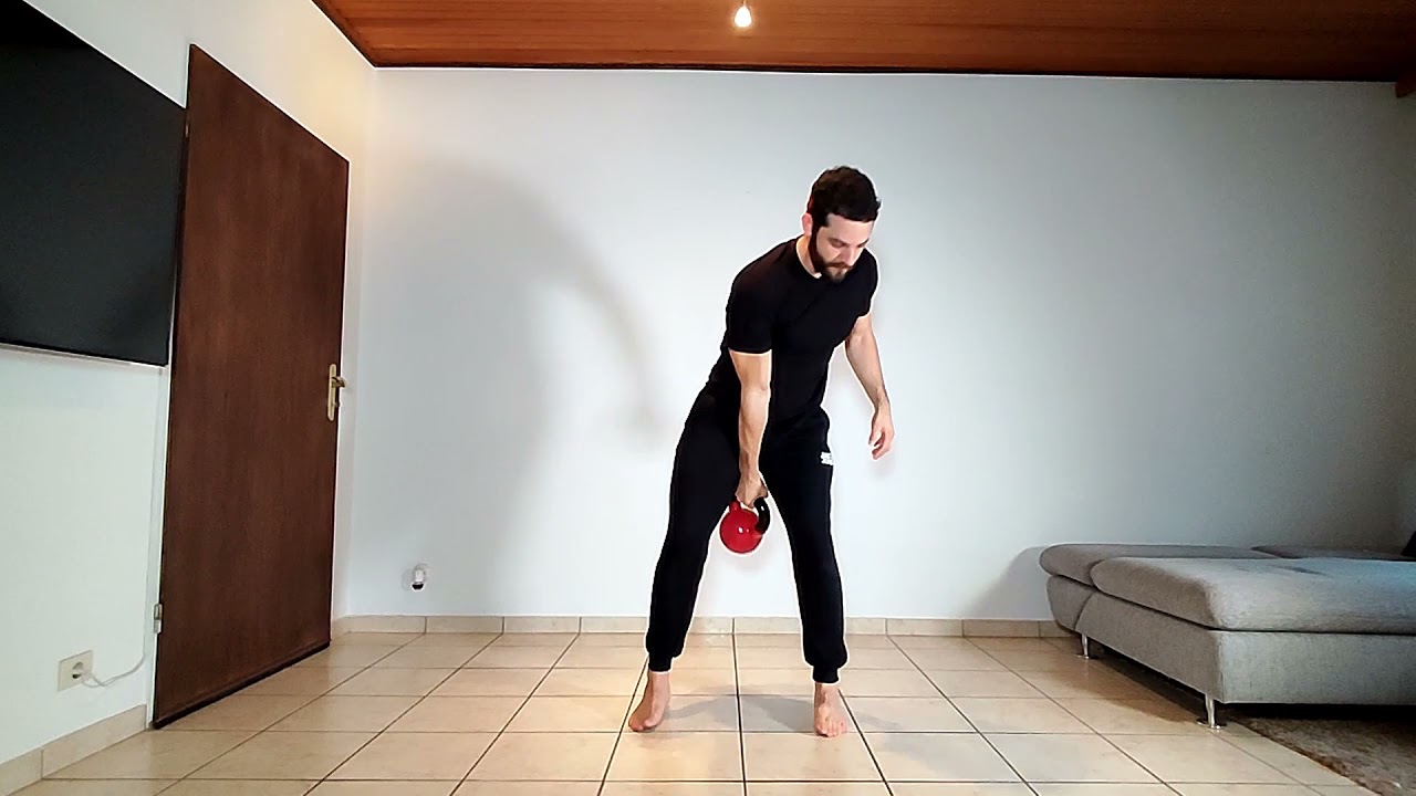 Single Arm KB High Pull - YouTube
