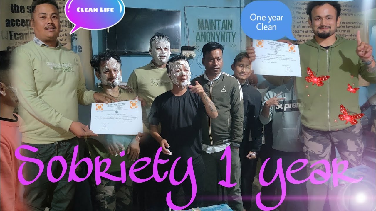 My biggest achievement Living clean| One year clean Time celebration ...