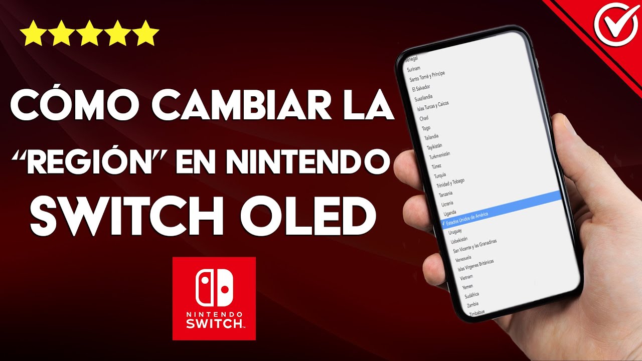 ¿Cómo cambiar la 'Región' de mi NINTENDO SWITCH OLED? - Configuración ...