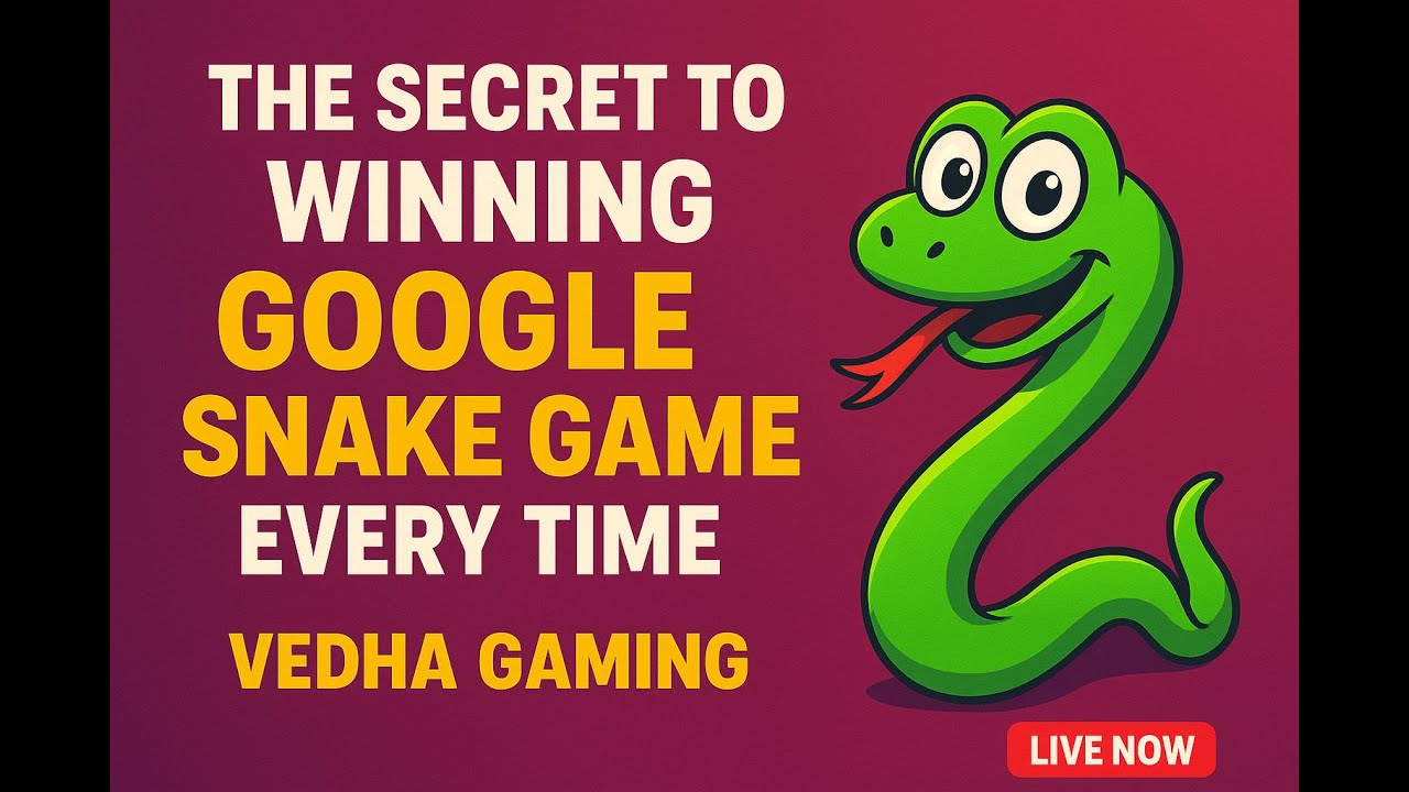The Secret to Winning Google Snake Game Every Time - YouTube
