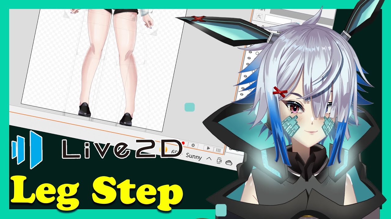 [Live2D] How to do Leg Step Motion #VTuber - YouTube