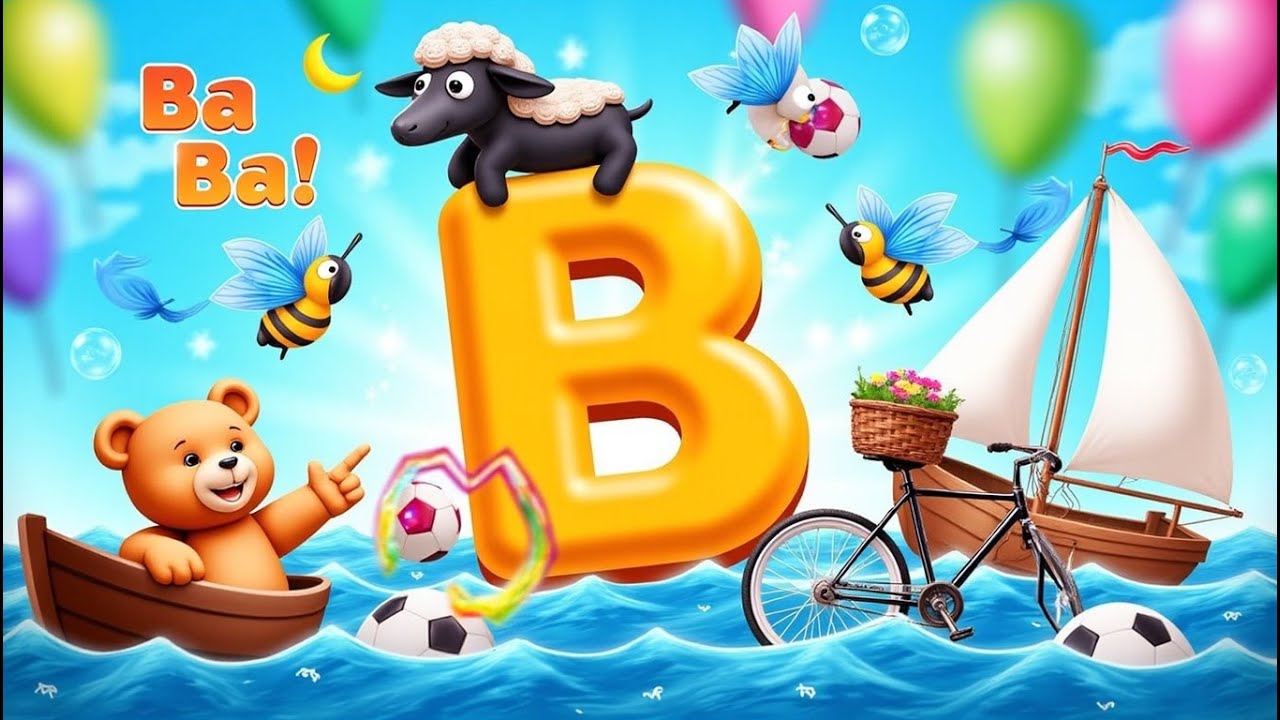 "B is for Beautiful Adventures! Learn the Letter B!" - YouTube
